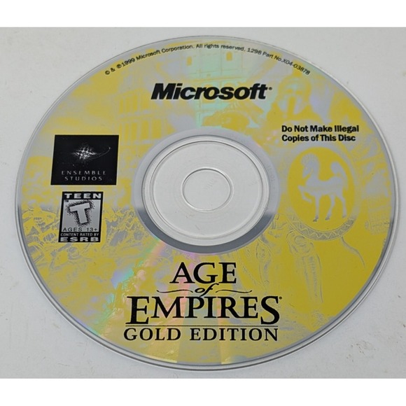 Video Games & Consoles | Microsoft Age Of Empires Gold Edition Pc 1999 ...